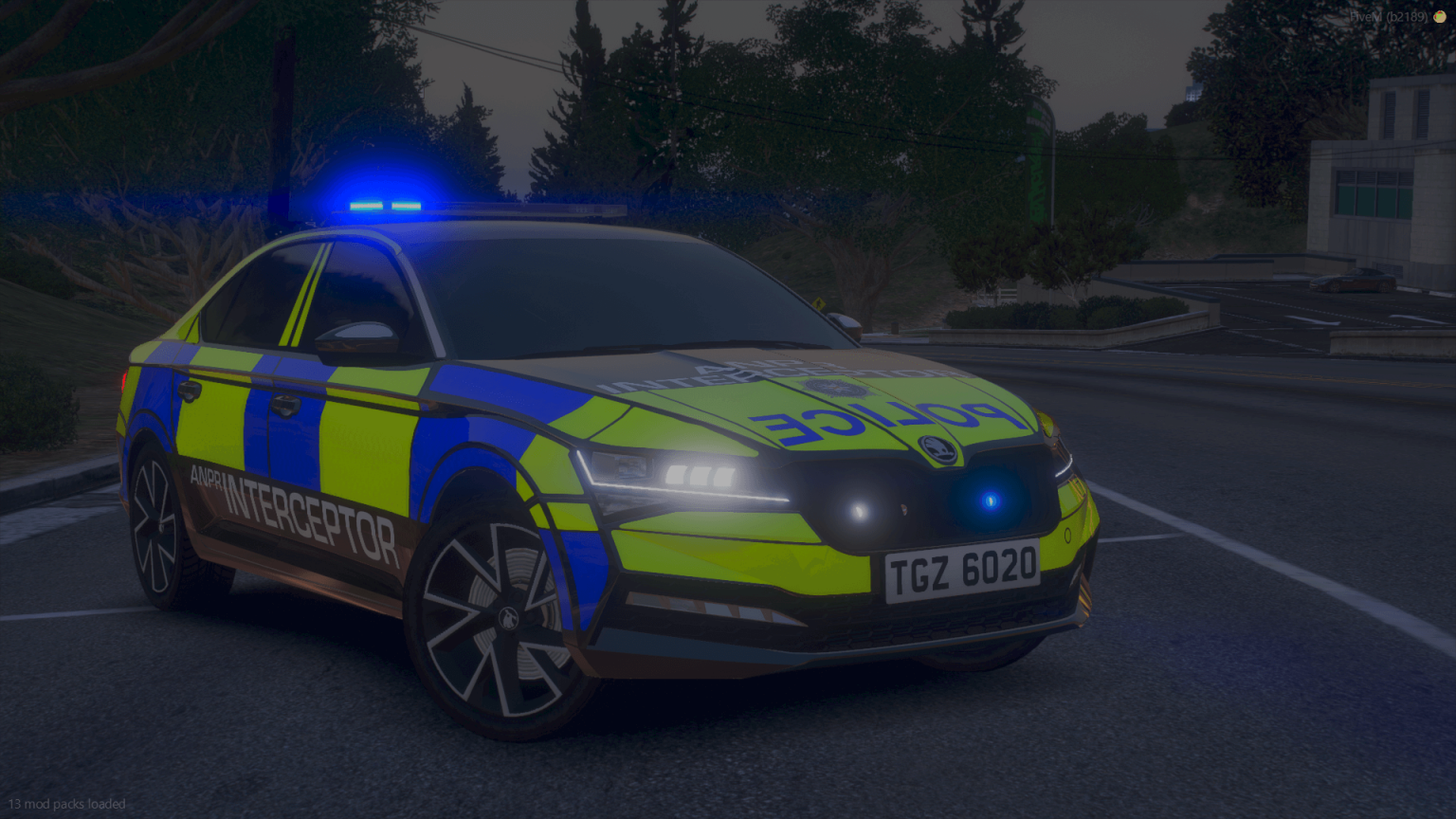 2021 PSNI Skoda Superb | Rellent